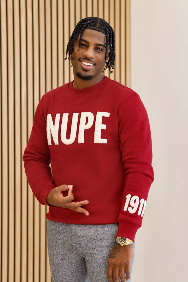 Nupe 1911 Sleeve Chenille Sweatshirt – My Greek Boutique